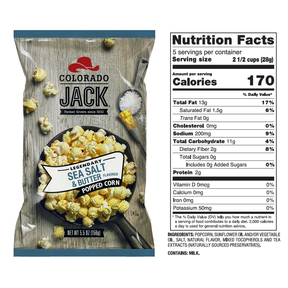 Build Your Own 3 Pack Jack's Large Popcorn Bags – Colorado Jack Popcorn